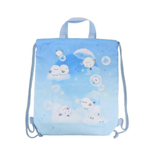 「ナップサック」 ナップサック 体操服バッグ エナガシロップ クーリア 新学期準備雑貨 新入学にかわいい雑貨や文具で揃えちゃおう 新入学 新学期に大喜び間違いナシのキュートな雑貨シリーズこちらは体操服入れにぴったりな[ナップサック]外側から...