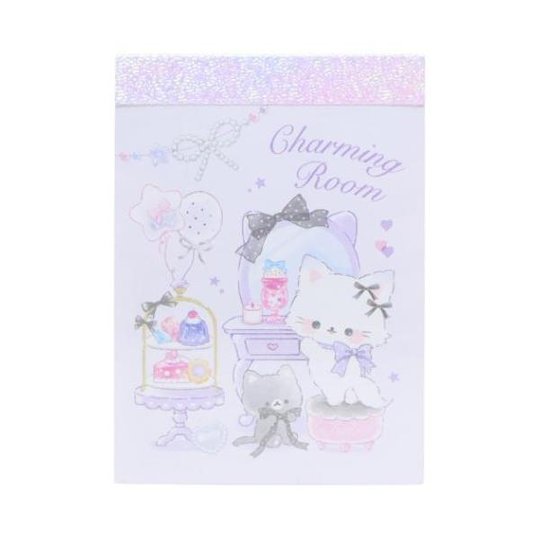 「メモ帳」 メモ帳 チャーミングルーム プチメモ ミニミニメモ シャトン クーリア 新学期準備文具 女の子 サッと取り出してメモできる超便利なちっちゃいメモ 新学期にぴったりな可愛らしいステーショナリーシリーズこちらは定番アイテム[プチメモ...