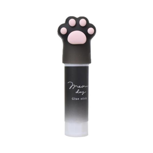 「のり はさみ」 マスコット付きスティックのり おててこれくしょん Otete Collection 糊 クーリア ミャウディ クロ グッズ とってもキュートなにゃんこのおててステーショナリー 毎日が楽しくなるキュートなステーショナリーシリ...