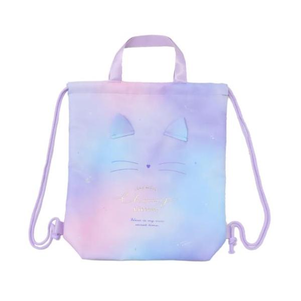 「ナップサック」 ナップサック 体操服バッグ みみぴょこ チャミーキトゥン クーリア 新学期準備雑貨 体操服BAG 新入学にかわいい雑貨や文具で揃えちゃおう 新入学 新学期に大喜び間違いナシのキュートな雑貨シリーズこちらは体操服入れにぴった...