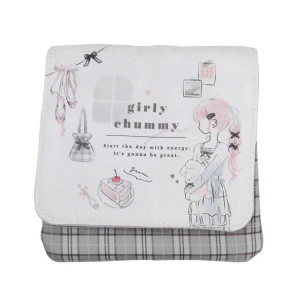 「クリップポケット」 クリップポケット マルチポッケ ガーリーチャミー クーリア クリップポーチ キッズポーチ ポケットがない服でもクリップで簡単に取り付け出来る 毎日が楽しくなるキュートなZAKKAシリーズこちらはハンカチやティッシュ、マ...