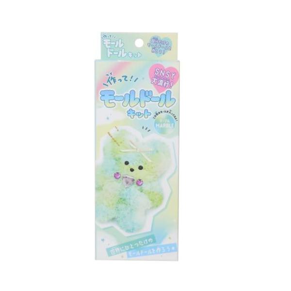 「ソーイングセット 手芸用品」 手芸 作って！モールドールキット マーブル クーリア 工作 SNSで大流行中のモールドールが簡単に作れちゃう 毎日が楽しくなるキュートなZAKKAシリーズこちらは1本のモールをねじって簡単に作れる[モールドー...