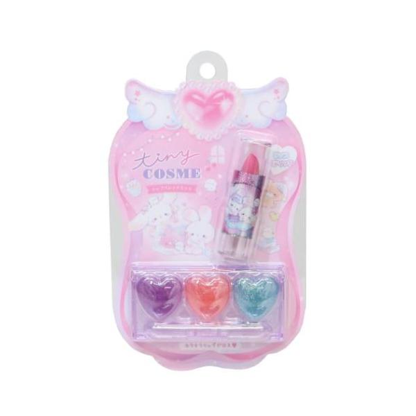 「コスメ雑貨」 リップパレットセット タイニーコスメ キッズコスメ クーリア おやすみバニー グッズ 口元をかわいくメイクアップ おしゃれに目覚めた女の子にぴったりなキッズコスメシリーズこちらはキュートな[リップスティック＆リップグロス]ふ...