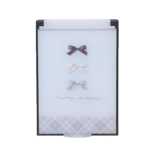 「手鏡」 手鏡 トレンドコスメ Sサイズミラー メルティリボン プレゼント 女の子 かわいい どこでもサッとメイクの確認できるのが嬉しい 毎日が楽しくなるキュートなZAKKAシリーズこちらは女子の必需品[ミニスタンドミラー]コンパクトサイズ...