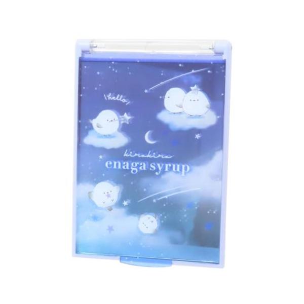 「手鏡」 手鏡 しまえなが Sサイズミラー エナガシロップ コスメ雑貨 かわいい どこでもサッとメイクの確認できるのが嬉しい 毎日が楽しくなるキュートなZAKKAシリーズこちらは女子の必需品[ミニスタンドミラー]コンパクトサイズで持ち運びに...