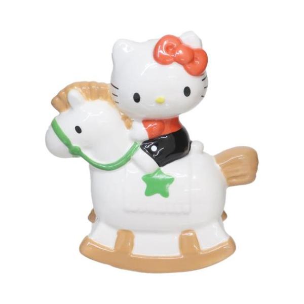 「貯金箱」 ハローキティ グッズ 貯金箱 サンリオ キャラクター ゆらゆら木馬貯金箱 お気に入りの貯金箱ならいっぱいお金が貯まっちゃうかも 大人気サンリオキャラクターグッズにまたまた可愛いnewアイテム登場こちらは定番アイテム[ゆらゆら木馬...