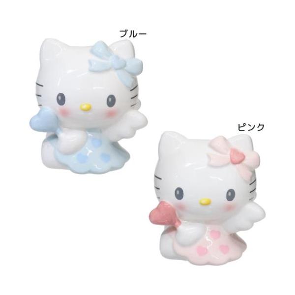 「貯金箱」 ハローキティ 貯金箱 フィギュアバンク エンジェル サンリオ サンアート プレゼント お気に入りの貯金箱ならいっぱいお金が貯まっちゃうかも！ 大人気サンリオキャラクターグッズにまたまた可愛いnewアイテム登場こちらはとってもかわ...