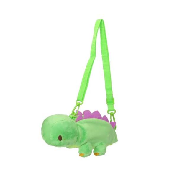 「ショルダーバッグ」 ゆめふわ恐竜 ミニショルダーバッグ ぬいぐるみポシェット ステゴサウルス エスケイジャパン プレゼント ぬいぐるみみたいなかわいいポシェット 毎日が楽しくなるキュートな雑貨シリーズこちらはとってもかわいい[ぬいぐるみポ...