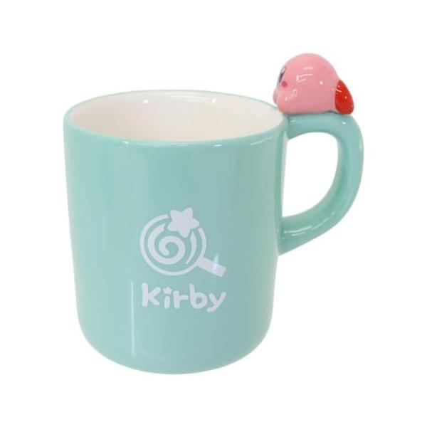 「マグカップ」 星のカービィ のっかりマグ マグカップ キャラクター うつぶせ いつもの食卓がより楽しくなるテーブルウェア 大人気サンリオキャラクターグッズにまたまた可愛いnewアイテム登場こちらは持ち手にちょこんとのっかる姿がかわいい[マ...