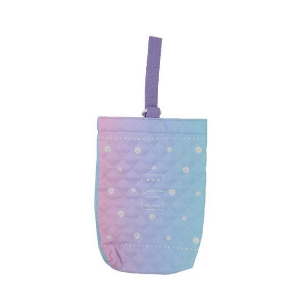 「シューズバッグ」 シューズバッグ キルトシューズバッグ グラデデイジー 新入学 粧美堂 体育館靴かばん シューズケース 新学期準備 新入学の準備はお済みですか？可愛い雑貨で揃えちゃおう 入学 新学期に大喜び間違いなし かわいい新入学雑貨シ...