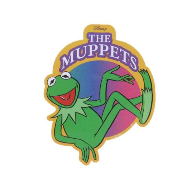 「ステッカー：キャラクター」 ザ マペッツ ディズニー キャラクター ダイカットシール キャラクターステッカー カーミット レインボー スモールプラネット 車やバイク、カバンやステーショナリーなどいろんなトコに… 大人気ディズニーキャラクタ...