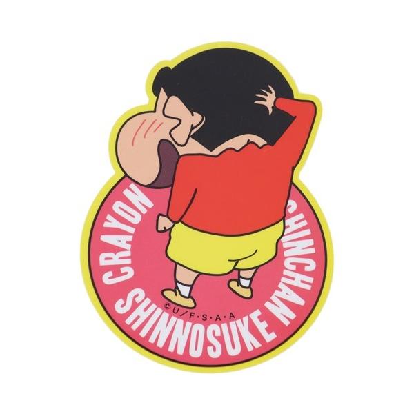 「メール便可」「ステッカー：キャラクター」 クレヨンしんちゃん グッズ ビッグシール アニメキャラクター ダイカットビニールステッカー 横顔 車やバイク、カバンやステーショナリーなどいろんなトコに… 大人気アニメ[クレヨンしんちゃん]グッズ...