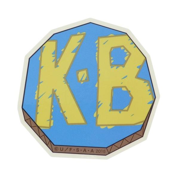 「メール便可」「ステッカー：キャラクター」 クレヨンしんちゃん ダイカットビニールステッカー ビッグシール KBバッジ アニメキャラクター グッズ 車やバイク、カバンやステーショナリーなどいろんなトコに… 大人気アニメ[クレヨンしんちゃん]...