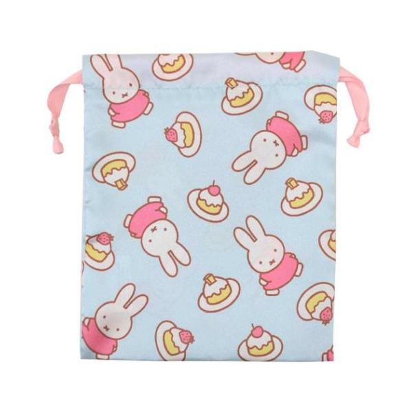 「巾着袋」 ミッフィー グッズ 巾着袋 ディックブルーナ 絵本キャラクター リボン巾着 小物の収納に便利なきんちゃくポーチ ディックブルーナの人気絵本[miffy/ミッフィーちゃん]グッズにまたまた可愛いnewアイテム登場こちらは小物を可愛...