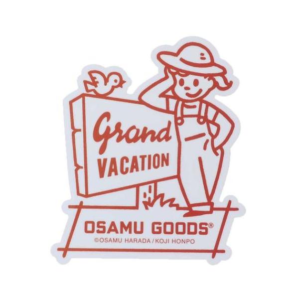 「ステッカー：キャラクター」 オサムグッズ キャラクターステッカー Osamu Goods ダイカットシール キャラクター 看板 スモールプラネット 車やバイク、カバンやステーショナリーなどいろんなトコに… ミスタードーナッツの広告でもおな...