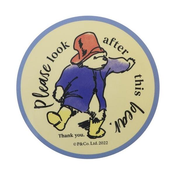 「メール便可」「ステッカー：キャラクター」 パディントン グッズ ビッグシール キャラクター ダイカットビニールステッカー バッジ 車やバイク、カバンやステーショナリーなどいろんなトコに… 紳士すぎるモフモフクマ[パディントン]グッズにまた...