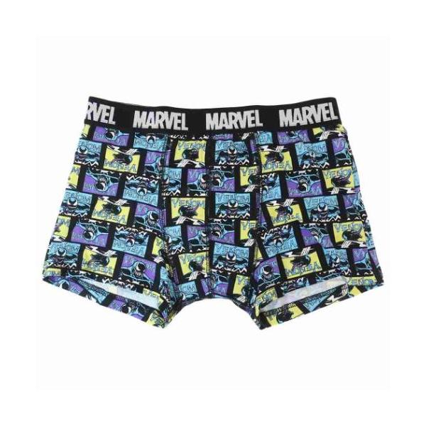 「下着：メンズ」 ヴェノム グッズ 男性用下着 MARVEL キャラクター ボクサーブリーフ スクエア はき心地バツグンでインパクト大のMEN'Sボクサーブリーフ 男女共に大人気[MARVEL/マーベル]グッズにまたまたCOOLなnewアイ...