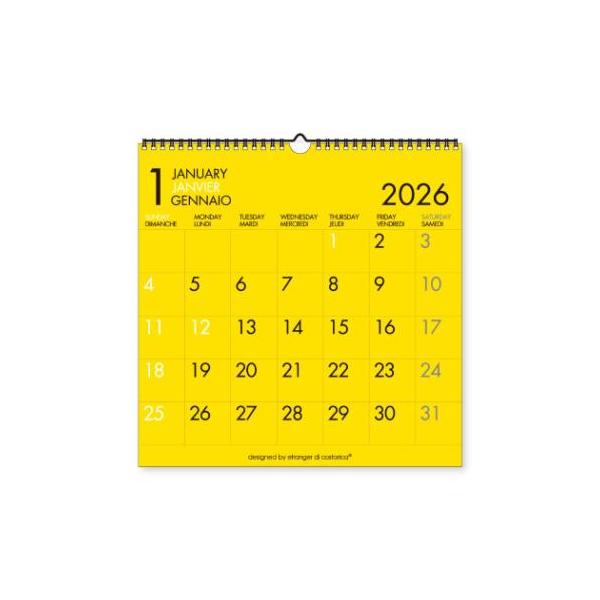 「実用 教養」 2026Calendar LP壁掛 カラー 壁掛けカレンダー2026年 エトランジェ ディ コスタリカ スケジュール 新日本カレンダー オフィスやご自宅でも活躍するシンプルなカレンダー 2026年1月-12月のカレンダー。ス...