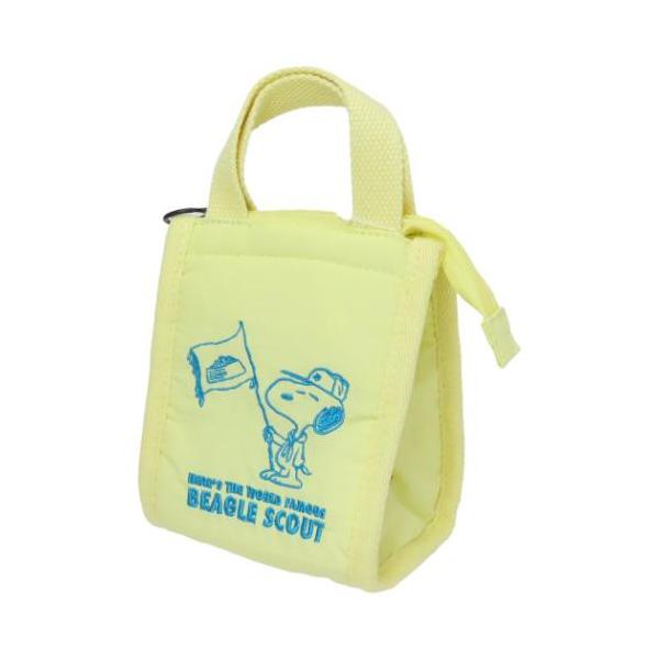 「ランチトート」 スヌーピー IP.サーモKベビー.Peanuts-0E おむすびバッグ ピーナッツ ランチバッグ キャラクター BEAGLE SCOUT ルートート おにぎりやゼリー飲料の持ち運びにちょうどいいベビーサイズ 大人気[PEA...