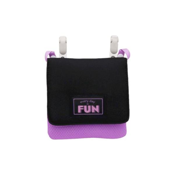 「クリップポケット」 クリップポーチ Pokepo 洗えるポッケポーチ ショルダー付き ブラック柄 サンスター文具 ポケットポーチ 子ども キッズ 洗濯機で洗えるかわいいポケットポーチ 毎日が楽しくなるキュートなZAKKAシリーズこちらはポ...