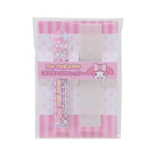 「コスメ雑貨」 マイメロディ ガラスネイルシャイナー コスメ雑貨 サンリオ キャラクター グッズ 持ち運びにも便利なポケットサイズのツメやすり 大人気サンリオキャラクターグッズにまたまた可愛いnewアイテム登場こちらは小さめサイズで持ち歩き...