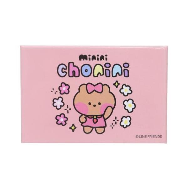 「クリップ マグネット」 LINE FRIENDS minini グッズ 磁石 キャラクター スクエアマグネット チョニニ 冷蔵庫やデスクなどに！ 不思議な可愛さが魅力の[LINE FRIENDS minini]グッズにまたまた可愛いnew...