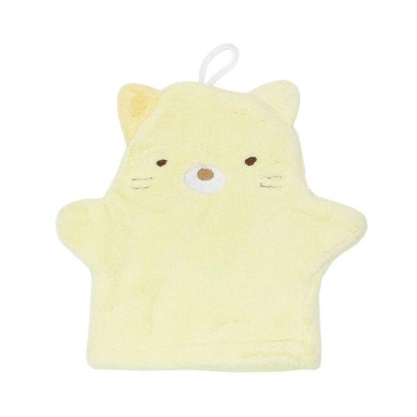 「メール便可」「タオルその他」 すみっコぐらし タオルパペット サンエックス タオル キャラクター ねこ サンタン ふわふわマイクロファイバー生地のヘアドライパペット 大人気[すみっこぐらし]グッズにまたまた可愛いnewアイテム登場こちらは...