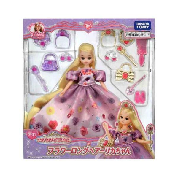 「おもちゃ」 リカちゃん キャラクター おもちゃ ファンタジープリンセス フラワーロングヘアーリカちゃん LD-31  金髪のロングヘアーのリカちゃん タカラトミーの着せ替え人形[リカちゃん]グッズにまたまた可愛いnewアイテム登場こちらは...