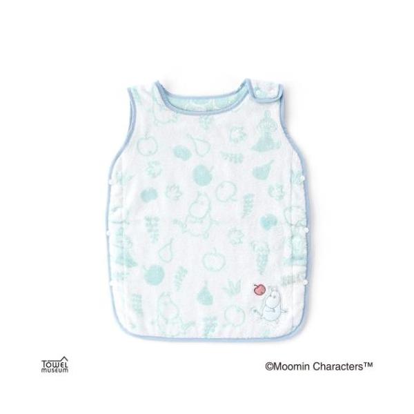 「防寒具その他」 ムーミン グッズ ベビー 防寒 寝具 キャラクター 無撚糸スリーパー フルーツミックス ブルー フルーツに囲まれたムーミンが可愛らしくて楽しいデザイン 北欧フィンランドを代表するキャラクター“ムーミン”のベビーブランド「M...