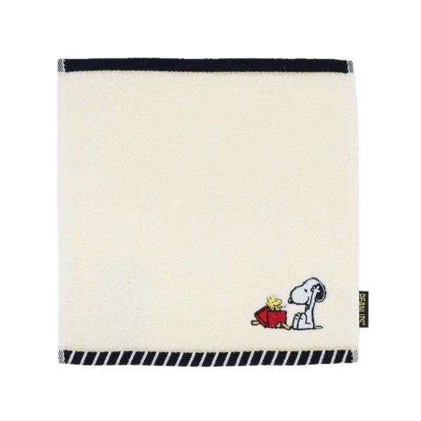 「メール便可」「ハンドタオル」 スヌーピー ピーナッツ キャラクター ミニタオル ふわふわイニシャルハンカチタオル スヌーピー 西川 柔らかコットン100％で手触り＆吸水もバツグン 大人気PEANUTS/SNOOPYグッズにまたまた可愛いn...