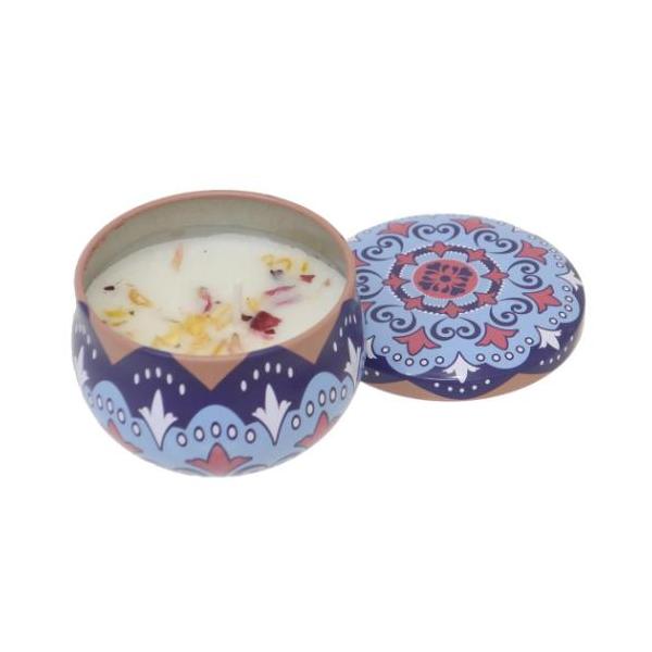 「芳香剤 お香 キャンドル」 キャンドル フレグランスキャンドル 缶入り バニラ トモコーポレーション ギフト プレゼント ギフトにもピッタリ！パッケージからかわいいキャンドル登場 毎日が楽しくなるキュートなZAKKAシリーズこちらは缶入り...