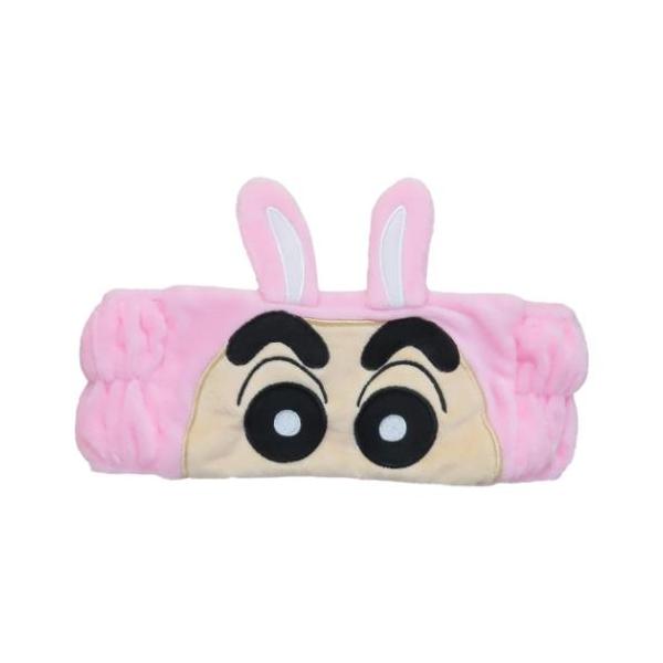 「ヘアアクセサリー」 クレヨンしんちゃん アニメキャラクター ヘアアクセサリー ヘアバンド 変身しんちゃん うさぎ お風呂上りやスキンケア、メイクなどに便利なヘアバンド 大人気アニメ[クレヨンしんちゃん]グッズにまたまた可愛いnewアイテム...