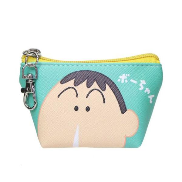 「ミニポーチ クリアポーチ」 クレヨンしんちゃん ミニポーチ 三角ミニポーチ ボーちゃん ティーズファクトリー イヤホンやリップ、目薬など小物の収納に便利 大人気アニメ[クレヨンしんちゃん]グッズにまたまた可愛いnewアイテム登場こちらはイ...