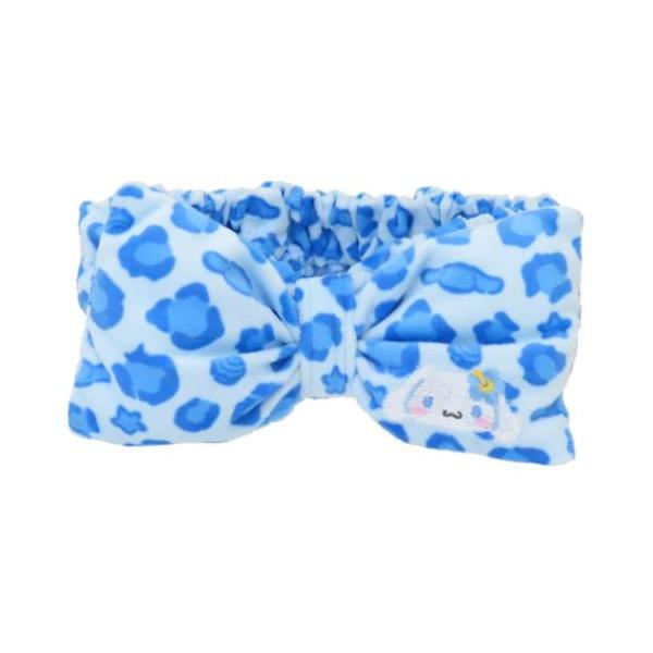 「ヘアアクセサリー」 シナモロール キャラクター ヘアアクセ ヒョウ柄ヘアバンド Y2K サンリオ お風呂上りやスキンケア、メイクなどに便利なヘアバンド 大人気サンリオキャラクターグッズにまたまた可愛いnewアイテム登場こちらはお風呂上りの...