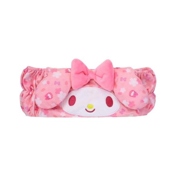 大人気サンリオキャラクターグッズにまたまた可愛いnewアイテム登場こちらはお風呂上りのスキンケアやメイクなどに便利な[ヘアバンド]和風の総柄デザインがかわいい！デザインいろいろあるのでお気に入りをみつけてくださいサイズ：約235x100mm...
