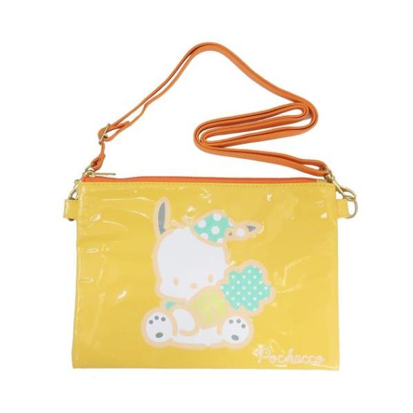 「ショルダーバッグ」 ポチャッコ ミニショルダー サンリオ ショルダーバッグ キャラクター ちょっとしたお出かけに便利なミニショルダー 大人気サンリオキャラクターグッズにまたまた可愛いnewアイテム登場こちらはちょっとしたおでかけに便利な[...