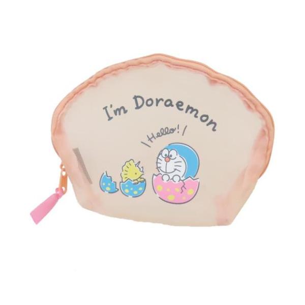 「コスメポーチその他」 アイムドラえもん アニメキャラクター コスメポーチ シェル型メッシュポーチ M サンリオ ファスナーが大きく開いて取り出しやすいシェル型ポーチ サンリオとドラえもんの最強コラボ [I'm Doraemon]グッズにま...