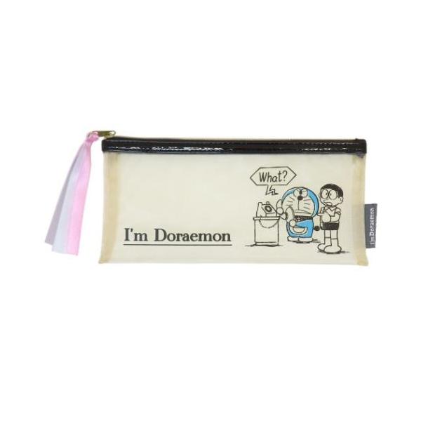 「ペンケース」 アイムドラえもん グッズ ペンポーチ アニメキャラクター メッシュポーチ スリム サンリオ 中身が透けて使いやすい、スリムタイプのメッシュポーチ サンリオとドラえもんの最強コラボ [I'm Doraemon]グッズにまたまた...