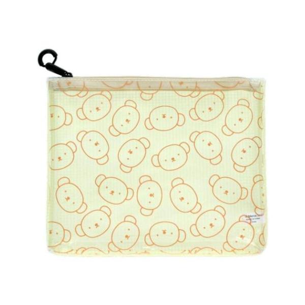 「トラベルポーチ」 ミッフィー グッズ トラベルポーチ ディックブルーナ 絵本キャラクター ターポリンフラットポーチ ボリス YE フラットタイプでかさばらず、持ち運びにも便利 ディックブルーナの人気絵本[miffy/ミッフィーちゃん]グッ...