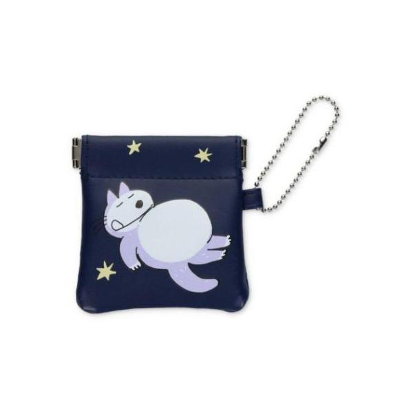 「ミニポーチ クリアポーチ」 ミニポーチ 11ぴきのねこ バネポーチ おなかいっぱい NV 馬場のぼる ゾーウィー プレゼント 入り口はバネ式で、片手でさくっと開けられます 馬場のぼるの大人気ロングセラー絵本「11ぴきのねこ」グッズにまたま...