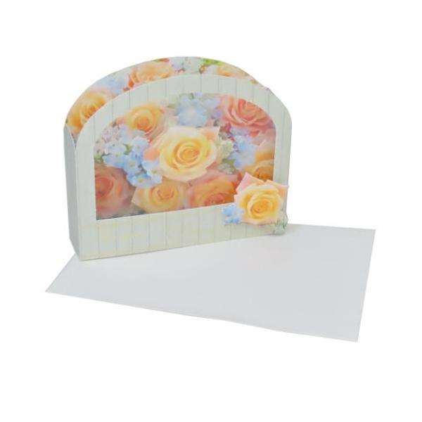 「グリーティングカード」 グリーティングカード ローズボックスカード 多目的 アクティブコーポレーション 贈ってももらっても楽しいメッセージカード 贈ってももらっても楽しいグリーティングカードこちらは立体的なローズが美しいグリーティングカー...