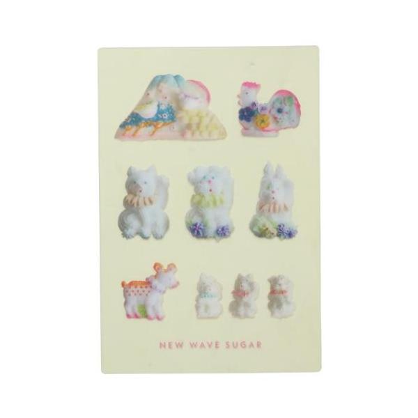 「グリーティングカード」 グリーティングカード 東ちなつ クリアポストカード 金花糖 色々 贈ってももらっても楽しいグリーティングカード 人気アーティスト[東ちなつ/Chinatsu Higashi]グッズからまたまた可愛いnewアイテム登...