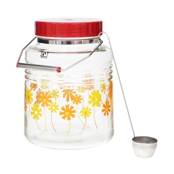 「取寄品」「保存容器 保存ビン」 貯蔵びん3L アデリアレトロ 保存容器 アデリア 梅酒や梅シロップ作りに使いやすいおしゃれな貯蔵びん 懐かしくて新しい、昭和のカワイイを詰め込んだレトロな器[アデリアレトロ]シリーズこちらは使いやすい[貯蔵...
