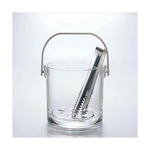 「取寄品」 「酒器・ジョッキ」 酒器（氷入れ） M-6801 ストレートアイスペール（S） アデリア 925ml 日本製 パーティ用品 水割りやロックなどのお酒を楽しむのに欠かせないアイスペール 吊り手・トング・水切りはステンレス製で、水割...
