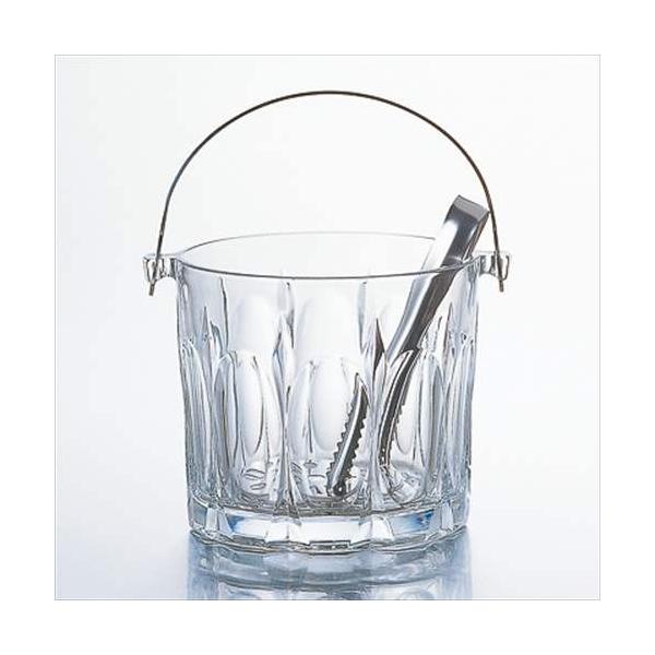 「取寄品」 「酒器・ジョッキ」  酒器（氷入れ） トリニティーアイスペール M-6813 パーティ用品 石塚硝子 アデリア 1390ml 日本製 水割りやロックなどのお酒を楽しむのに欠かせないアイスペール 吊り手・トング・水切りはステンレス...