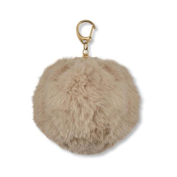 「防犯グッズ」 キッズ警報 プリンセス防犯ブザー ポンポン ベージュ アスカ お子様の通学時の緊急コール  ひったくり＆迷子防止に最適 ポンポンかわいいプリンセス防犯ブザーピンプラグは引けないタイプです。キーホルダー感覚でバッグなどに付けら...