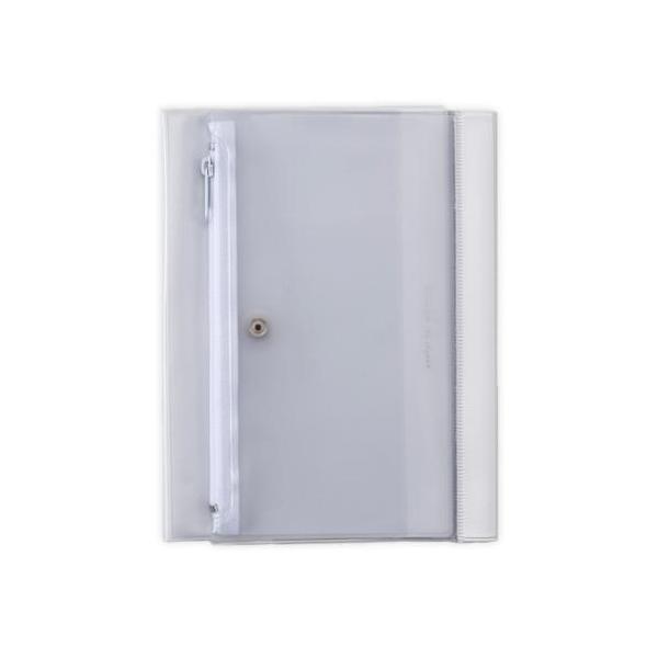 ダイゴー 手帳カバー IS.カバーPVC B6 RWH ホワイト  機能性とデザイン性を兼ね備えた便利なアイテムです。<br>お気に入りの文具や大切な書類を一緒に持ち運ぶことができ、日常の様々なシーンで活躍します。<br&...