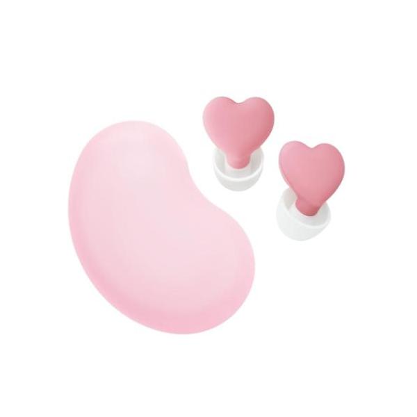 「生活雑貨その他」 みみせん ハートの集中耳栓 ケース付 シリコンタイプ ハート ピンク ソニック 耳栓つけて集中力アップ！暗記学習にもオススメ 無音と雑音の間、適度なノイズが「ちょうどいい」。耳栓で、集中力アップゾーンを手に入れよう！カフ...