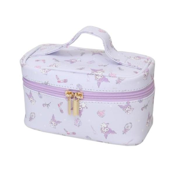 「コスメポーチその他」 クロミ グッズ コスメポーチ キャラクター バニティポーチ コスメがたっぷり収納できるかわいいバニティポーチ 大人気サンリオキャラクターグッズにまたまた可愛いnewアイテム登場こちらは化粧品やコスメがたっぷり入る[バ...