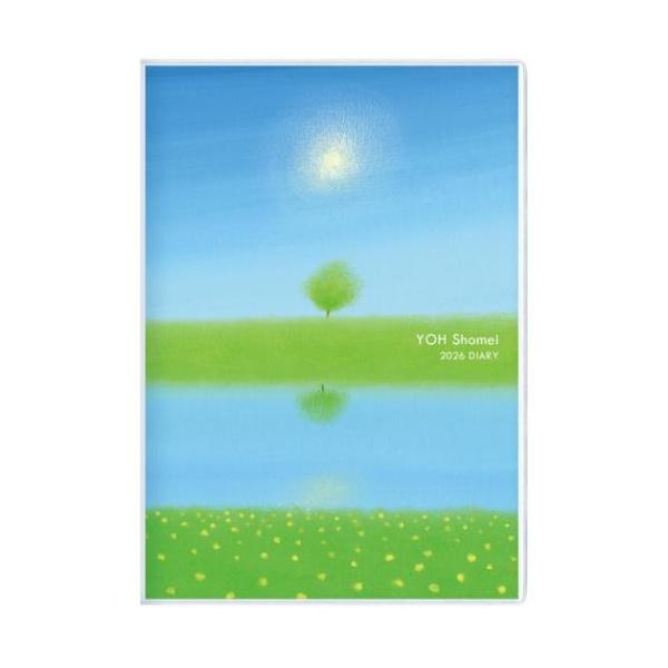 「アート」 B6ブロックウィークリー手帳2026 葉祥明 2026年週間ダイアリー ある日の午後 キャラクタースケジュール帳 スケジュールが書き込みやすいB6スケジュール手帖 白い犬ジェイクでおなじみ、人気の絵本作家[葉祥明/ようしょうめい...